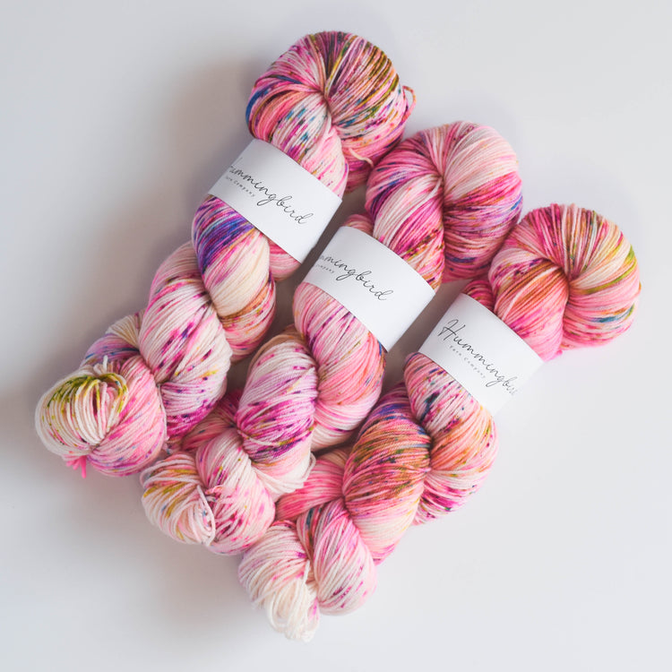 Hummingbird Yarn Co Sock – Purple Wool Co.