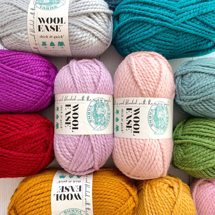 Lion Brand Wool Ease Thick & Quick – Purple Wool Co.